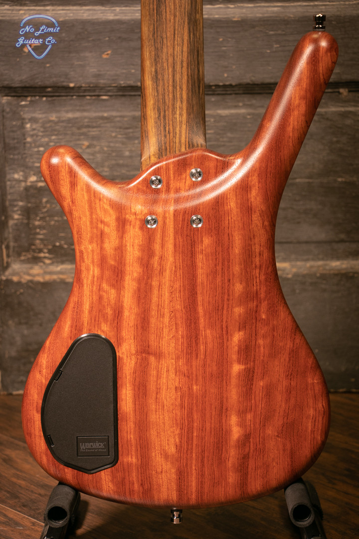Warwick Pro Series Corvette Bubinga-5 String - Active - Natural ...