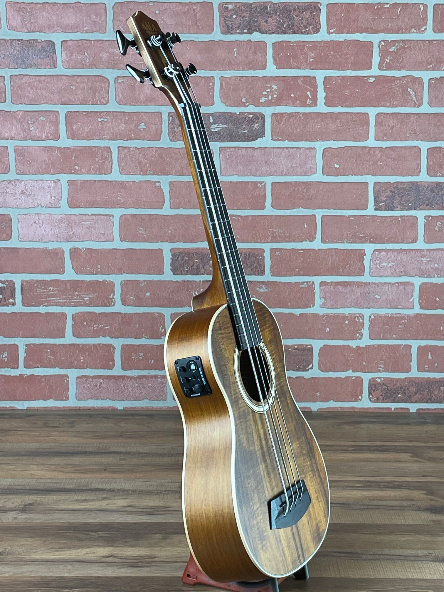 Kala Solid Hawaiian Koa Top Acoustic -Electric U-Bass at No Limit ...