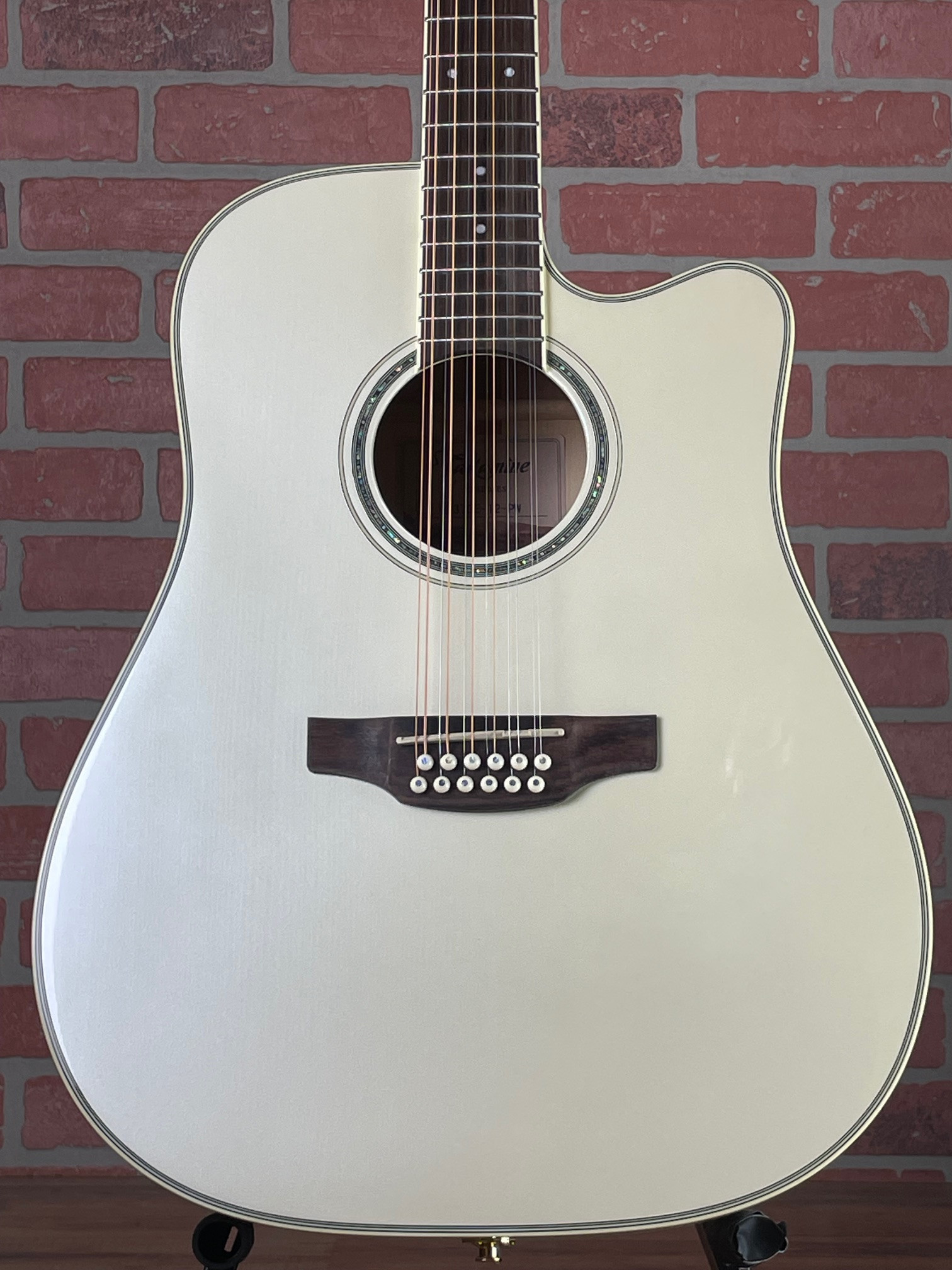 Takamine GD-37CE PW 12-string Acoustic-electric Guitar - Pearl White at ...