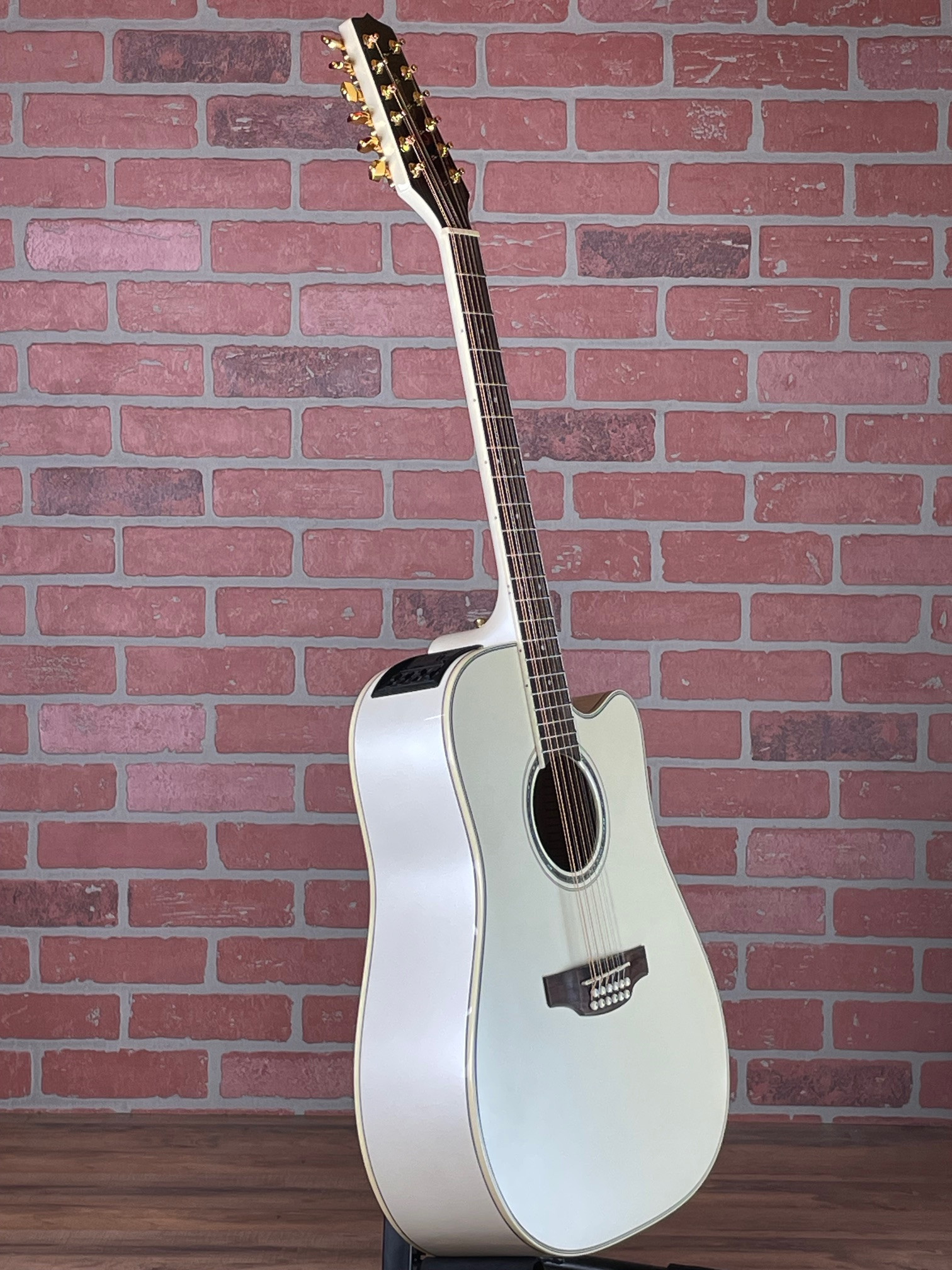 Takamine GD-37CE PW 12-string Acoustic-electric Guitar - Pearl White at ...
