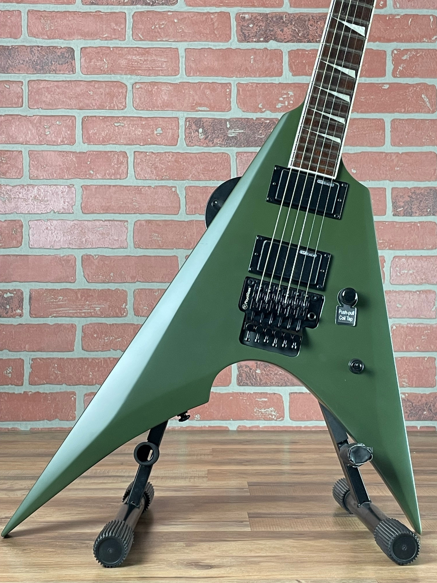 ESP LTD Arrow-200 Electric Guitar - Military Green Satin at No Limit ...