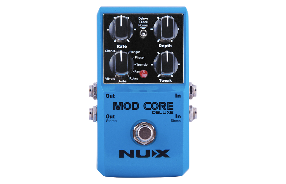 Nux Mod Core Deluxe Modulation Guitar Pedal at No Limit Guitar Co