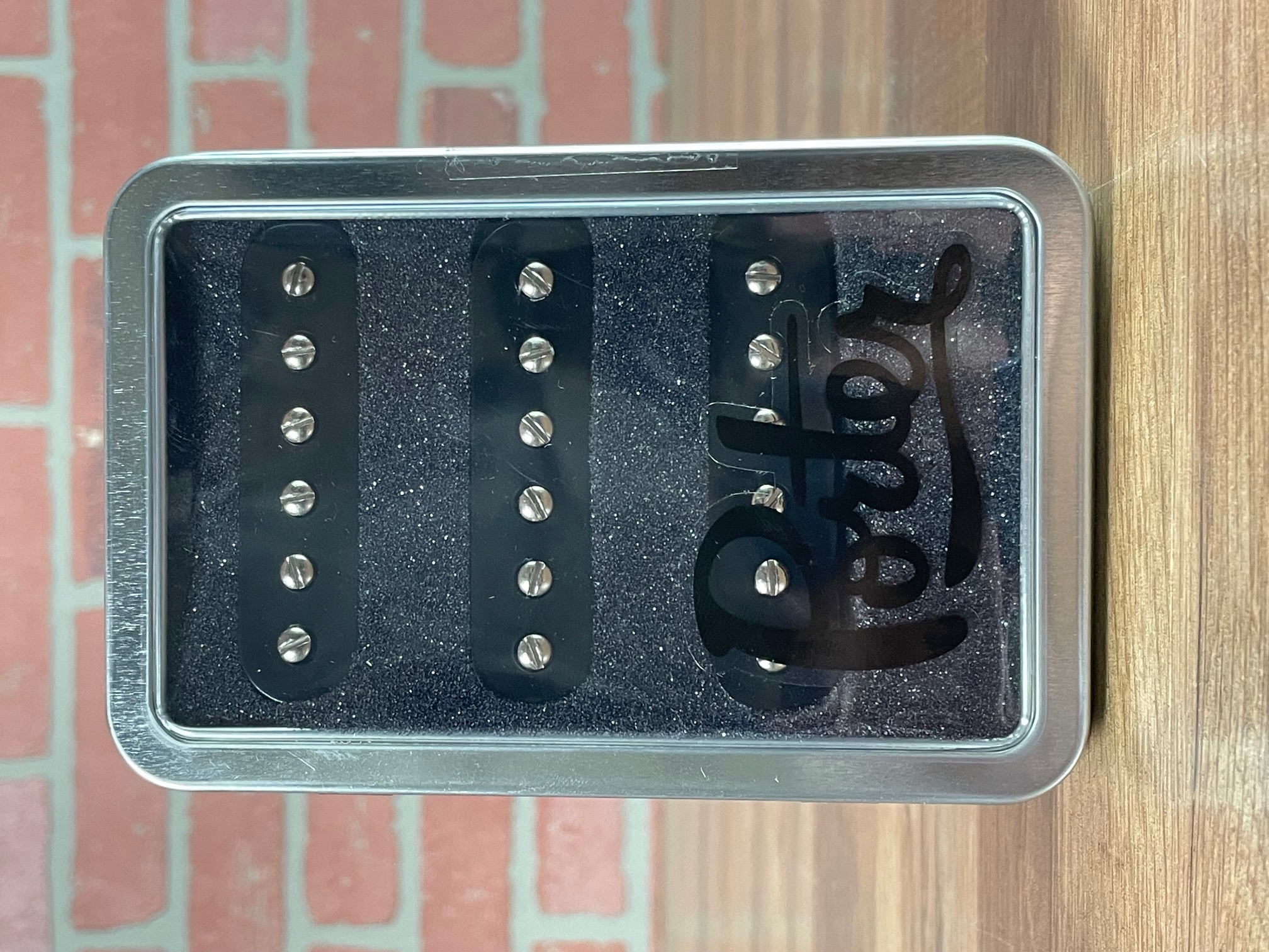 Porter Pickups S90 Strat Pickup Set - Black at No Limit Guitar Co.