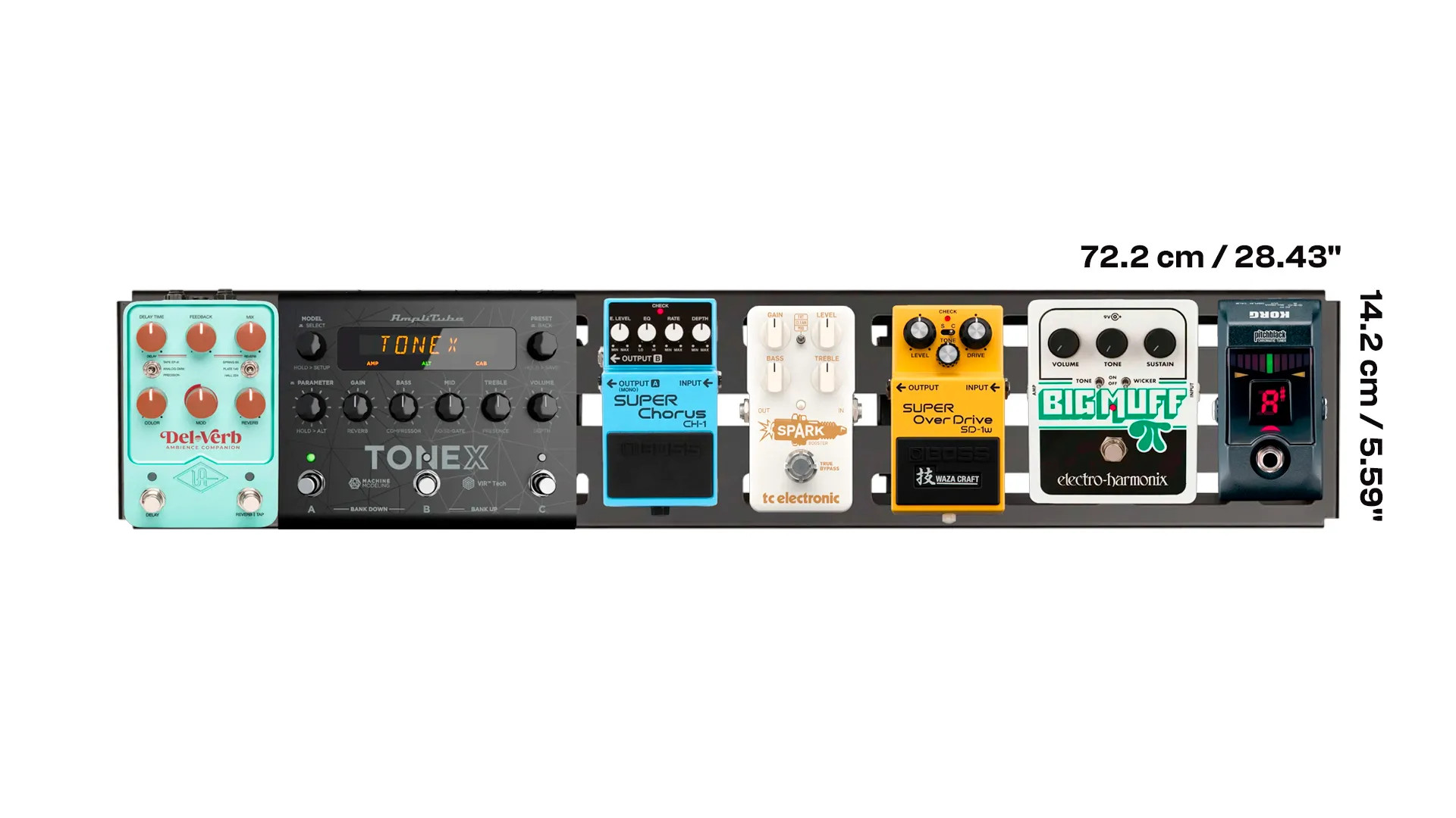 Shop RockBoard DUO 2.3 Pedalboard - Compact Effects Board | No Limit ...
