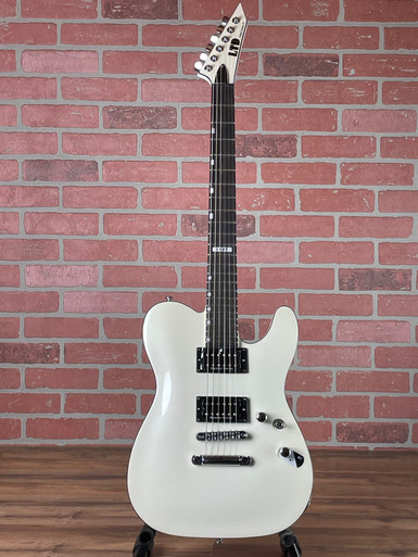 ESP LTD Eclipse '87 NT - Pearl White (Store Demo) at No Limit Guitar Co.