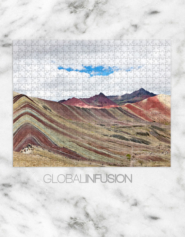 Rainbow Mountains in Peru Puzzle