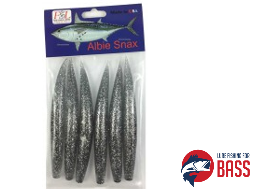 Albie Snax 5 Inch Smoke Silver Fleck 14g