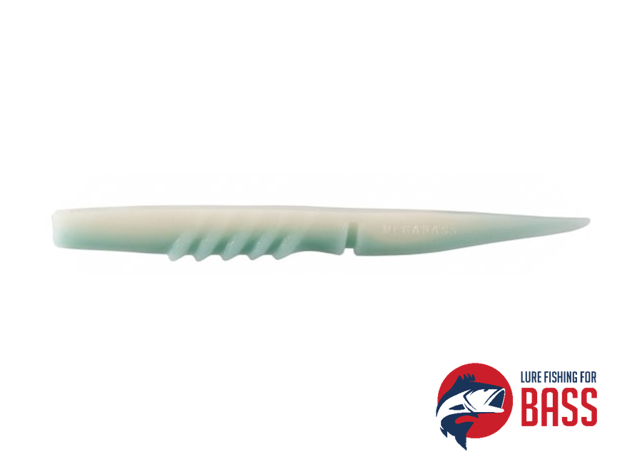 Megabass Super Giant Xlayer 6 Inch Glow Blue White