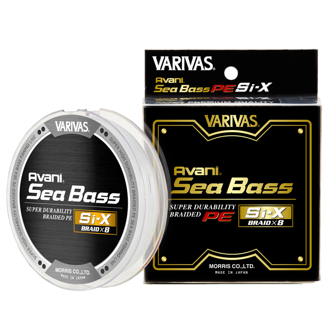 Varivas Avani Sea Bass X8 Si-X 21LB 1.0PE - Lure Fishing for Bass