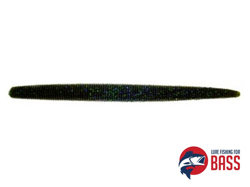 Wave Worm 5 Inch Tiki Bamboo Stick Green Pumpkin Candy