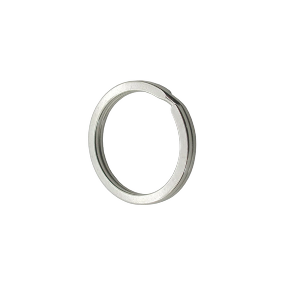 HTO Stainless Flat Split Rings #8