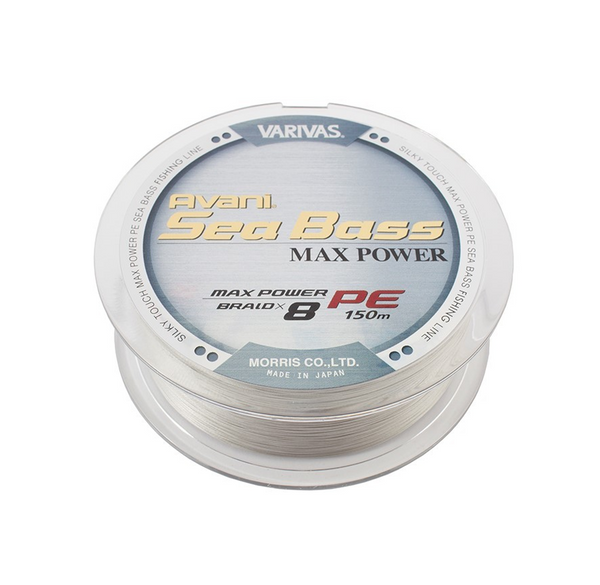 Varivas Avani Sea Bass Max Power X8 28LB 1.5PE (Stealth Grey) - Lure ...