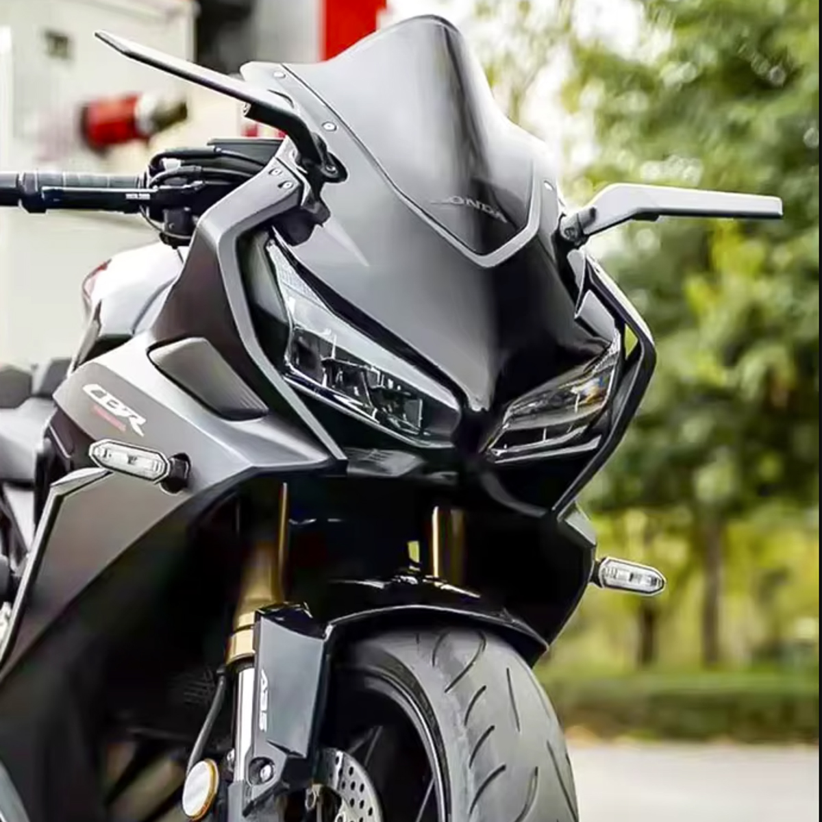 CNC Stealth Wing Mirrors (Fairing Mount M6) | Anti-Glare Folding ...