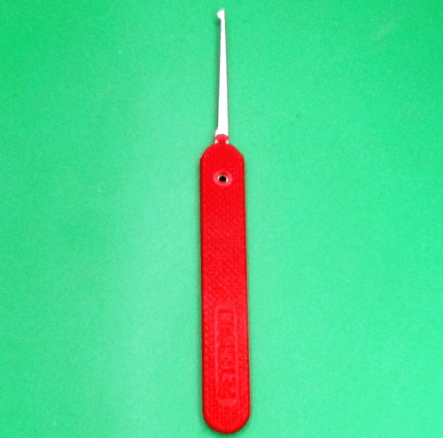 Diamond Pick- Govt Steel with Plastic Handles- RED - ThinkPeterson.com