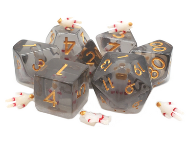 Old School 7 Piece DnD RPG Dice Set: Infused - Astronaut - Old School ...