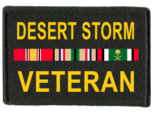 Desert Storm Veteran Patch - Sneaky Pete Holsters Inc