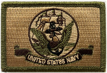 Subdued Navy Tactical Patch - Sneaky Pete Holsters Inc