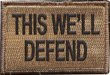This We'll Defend Patch - Sneaky Pete Holsters Inc