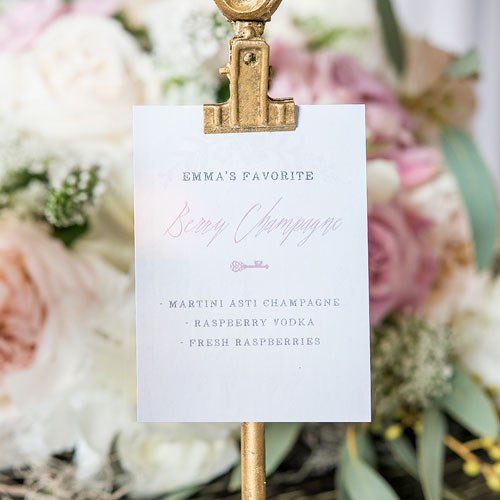 Vintage Table Number Frames - Table Number Holders -Oval- Lg