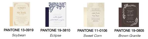 Pantone Spring/Summer 2019 Color Palette - Senapa Cards & Gifts