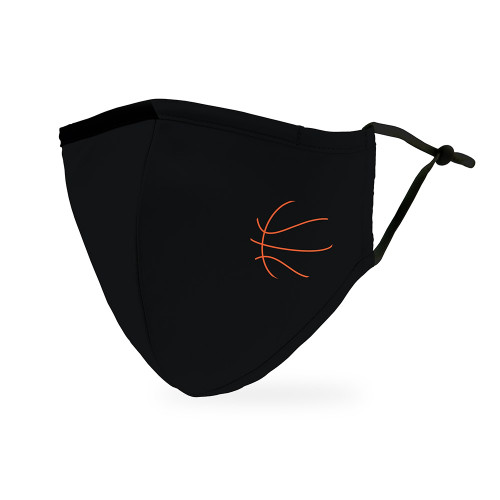 Sports & Hobby Print Protective Face Mask - Basketball Print