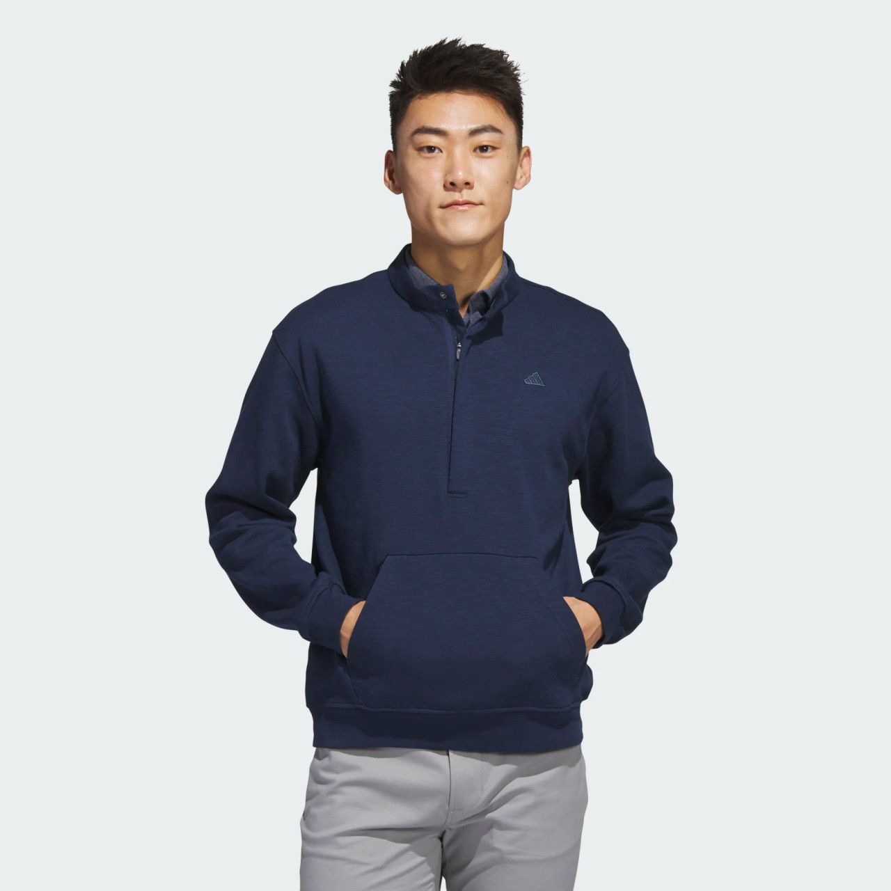 Adidas Go To 1/2 Zip Pull Over Men's - The Remuera Golf Shop