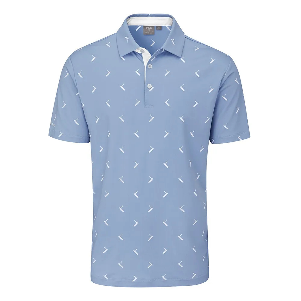 Ping Gold Putter Printed Polo - The Remuera Golf Shop