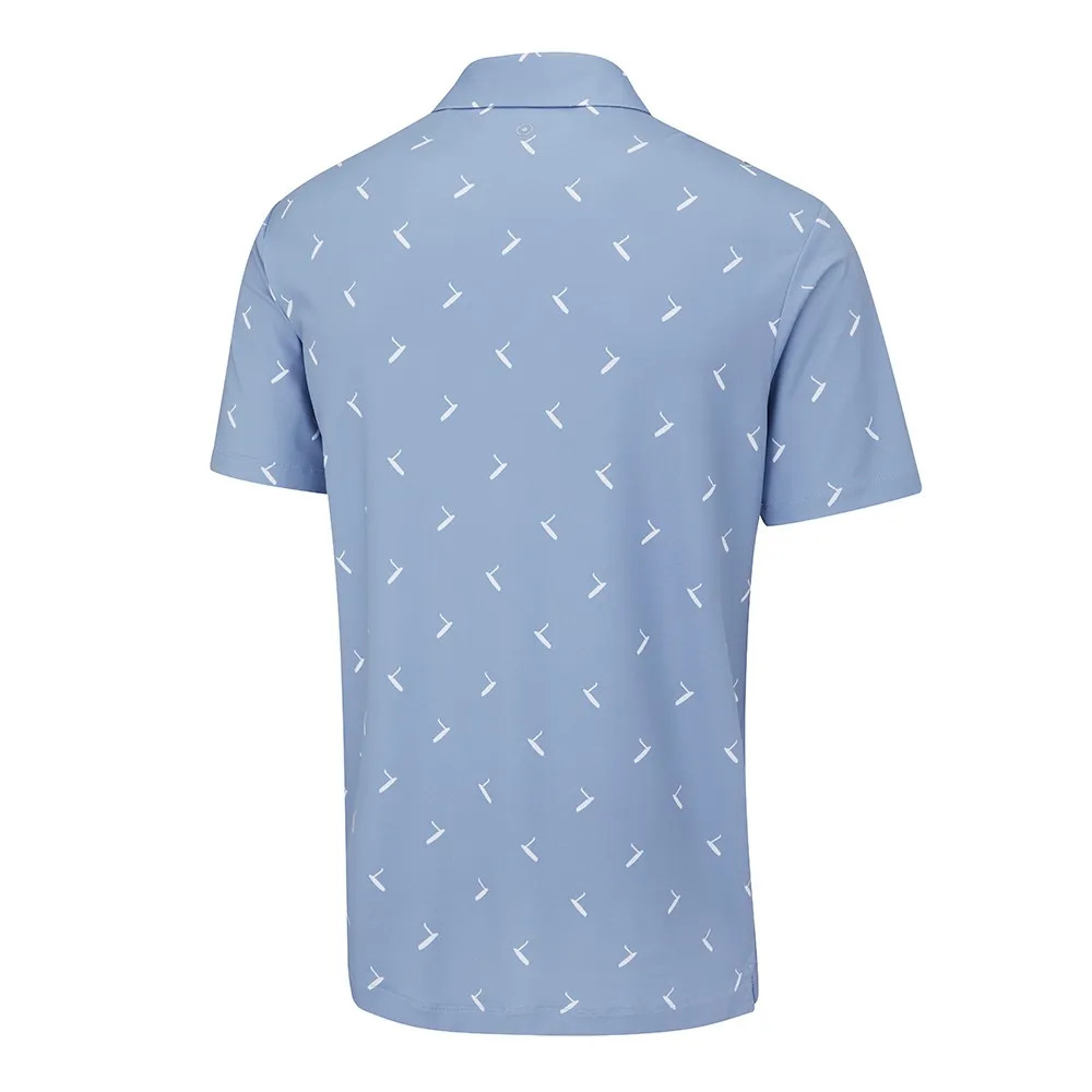 Ping Gold Putter Printed Polo - The Remuera Golf Shop