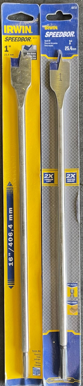 Discover the Hartmann Variety Tool: IRWIN 88716 Speedbor 1 x 16 inch ...