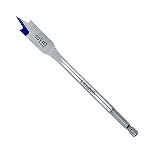 Irwin 9/16 x 6 inch Speedbor Blue-Groove Spade Bit 88809 - Hartmann Variety