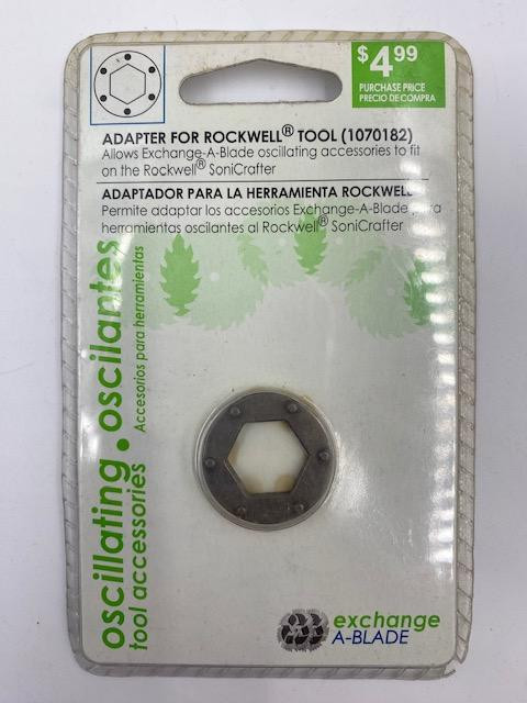 Exchange-A-Blade 1070182 Adapter for Rockwell Oscillating Tools ...