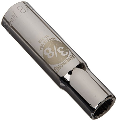Armstrong 11-312 3/8-Inch Drive 12 Point Deep Socket, 3/8-Inch ...