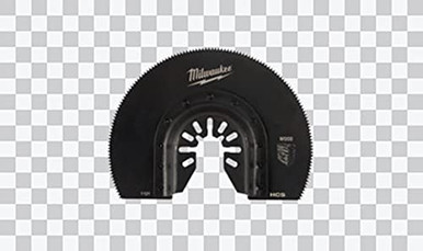 Milwaukee 49-25-1121 Open-Lock Multi-Tool 3-1/2" HCS Segmented Wood ...