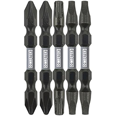 Disston 255383 Master Mechanic 5 Piece Double Ended Impact Bit Set ...