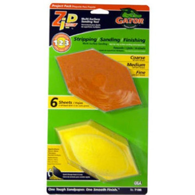 Gator Finishing 7186 Zip Sander Project Pack - Hartmann Variety