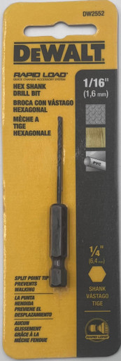 Discover the Hartmann Variety Tool: DeWalt DW2552 Hex Shank Drill Bit 1 ...