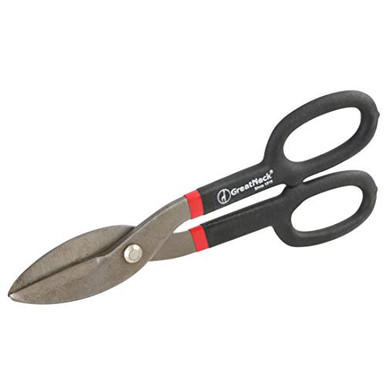 GreatNeck T10SC 10 Inch Tin Snips, Tin Snips for Cutting Metal Sheet ...