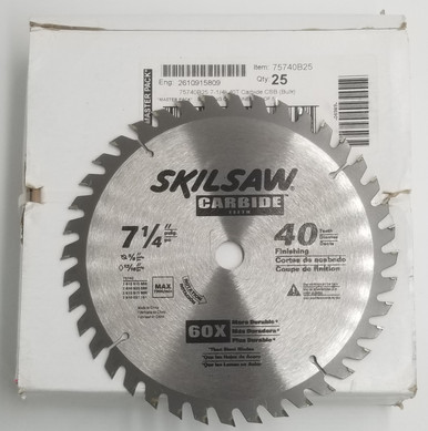 Discover the Hartmann Variety Tool: Skil 75740B25 Carbide Saw Blades, 7-1/4" x 40T, 25-Pack ...