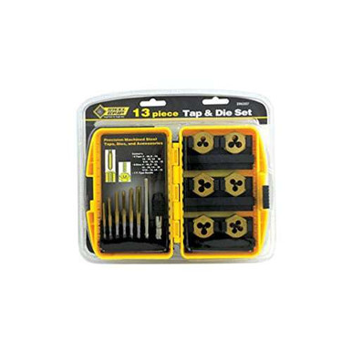 Steel Grip (13 Piece) SAE Tap And Die Set - Hartmann Variety