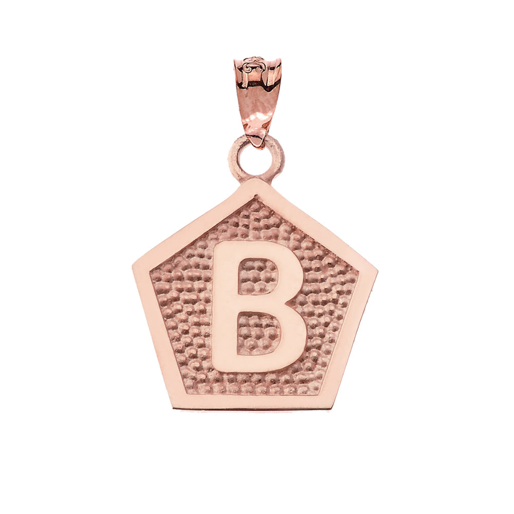 Rose Gold Letter 