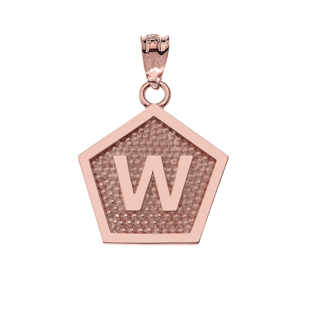 Rose Gold Letter 