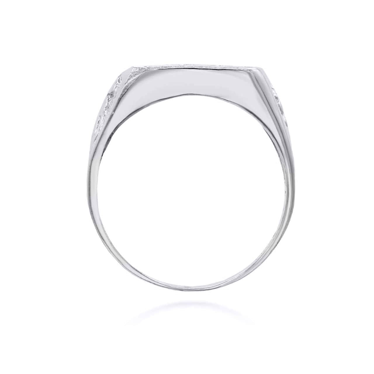 Sterling Silver United States Air Force Seal Freedom Eagle Ring