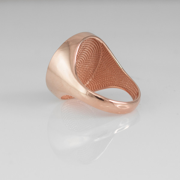 Rose Gold Aztec Mayan Sun Ring - Discover the Rich History of Aztec Culture