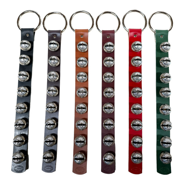 TRADITIONAL STRAP BELLS - #2 Size Bells - 8 Bells on Strap - New ...