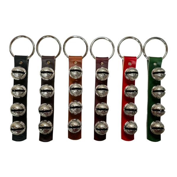 TRADITIONAL STRAP BELLS - #4 Size Bells - 4 bells on Strap - New ...