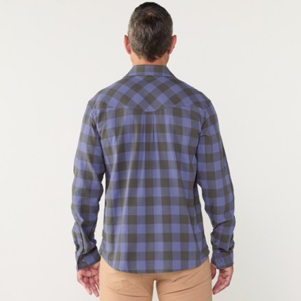 Stio Mens Miter Stretch Lightweight Flannel Shirt