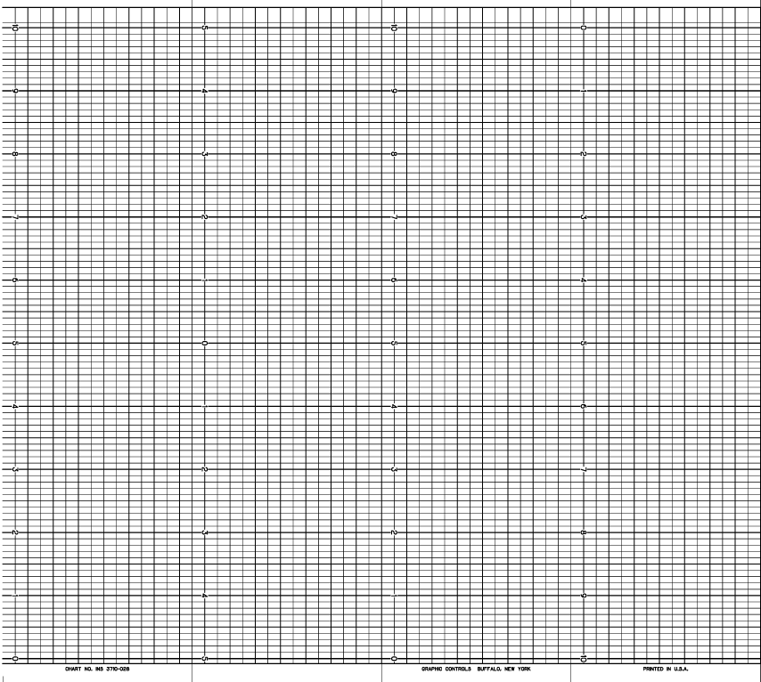 3710-028 Instron Fanfold Chart Paper - RECORDERS CHARTS & PENS