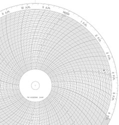 PW-002-138-10 Partlow Circular Chart - RECORDERS CHARTS & PENS