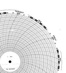 PW-002-138-26 Partlow Circular Chart - RECORDERS CHARTS & PENS