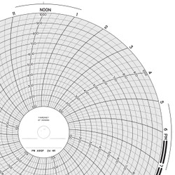 PW-A910F-24HR Partlow Circular Chart - RECORDERS CHARTS & PENS